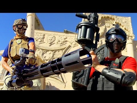 Team Fortress 2 Airsoft Minigun - Capture The Flag