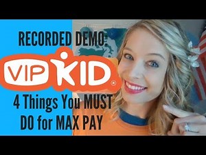 How to Record Your Demo for VIPKID: 4 Things You MUST Do for MAX PAY in 2018