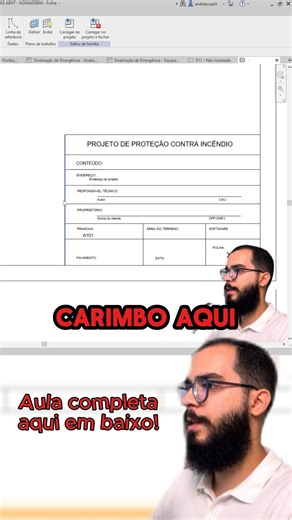 Chegou a hora de plotar! Aprenda a configurar o layout das folhas (A0, A1, A2, etc.) no Revit para gerar as pranchas finais do seu Projeto de Combate a Incêndio (PPCI). Garanta um projeto pronto para a aprovação! Assista a aula completa no canal @NomadeBIM! | Nômade BIM | Facebook