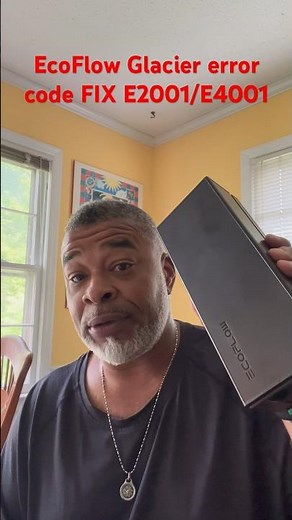 EcoFlow Glacier error code EASY FIX #ecoflow #leadfarmer73