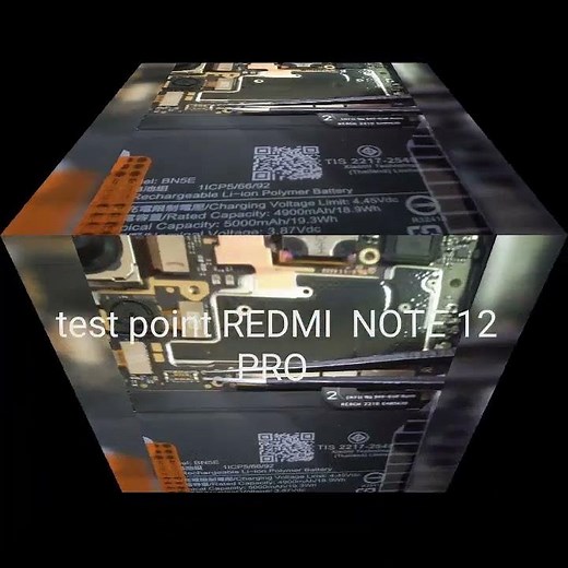 redmi note 12 pro test point