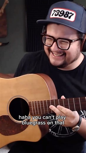 1.2K views · 62 reactions | @lessonswithmarcel shares the guitar that he started his bluegrass journey on. Proof that you don’t have to have a specific kind of guitar to start playing bluegrass! Watch the full video now on our YouTube channel! #guitar #guitartok #bluegrassguitar #firstguitar #lessonswithmarcel | The Acoustic Shoppe | Facebook