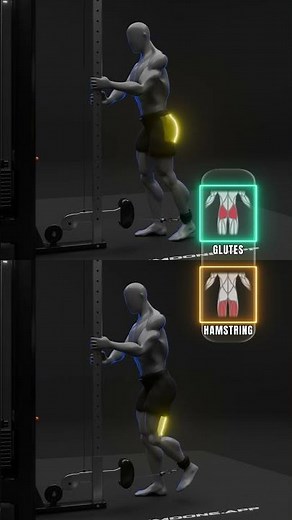 Turning your cable kickback into a knee-bend “hamstring curl” kills glute tension 🛑