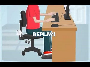 Health and Safety Authority (HSA) — Advice for Healthy Sitting Position in a Computer Chair