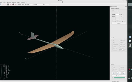 xflr5 tutorial - 020 - 17 light and textures
