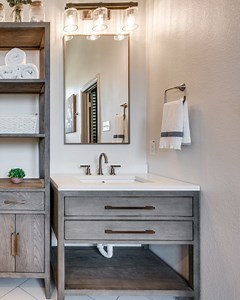 Retreat to a bathroom where design and comfort align, with luxury details you'll enjoy every day! Ready for your bathroom remodel, but need inspiration? Visit: https://shorturl.at/W9QoN #DFWImproved #HomeRemodeling #2025Highlights | DFW Improved