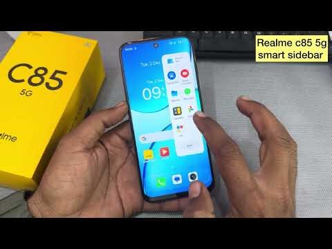 Realme c85 5g me side bar kaise lagaye /Realme c85 me sidebar kaise kare,Realme c85 5g sidebar