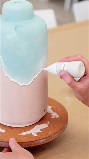 Beach Pattern | Ceramic Painting Tutorial 29