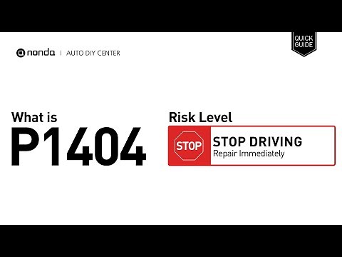 What is P1404 Engine Code [Quick Guide]