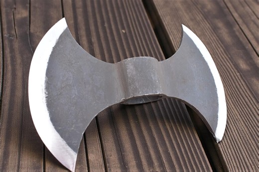 Handcrafted Double Edge Axe Art Object | Rustic Decorative Display | Vintage Style Metal Art - Etsy