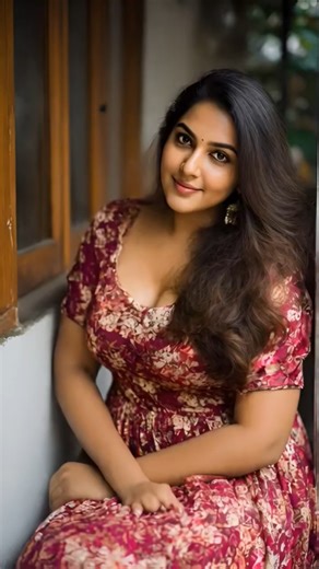 ✨ Dazzling Floral Dress Portrait in Soft Warm Charm for Stylish Women ✨ | #DesiSarees