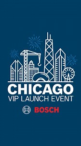 Get ready for an unforgettable experience! 🎉 Our Chicago VIP Launch Event is happening on October 1st and we're giving away an epic prize package! Winner will enjoy a 2-night stay, round-trip airfare, $500 cash, Bosch’s VIP Launch Event tickets, and an exclusive meet and greet with Chicago Cubs World Champion MVP Ben Zobrist! Plus, indulge in delicious Chicago-themed food and drinks, discover our new product, and enjoy exciting giveaways. Don't miss out! Enter now for your chance to win: https: