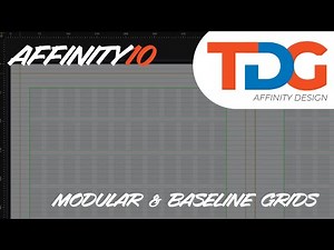 Affinity Publisher Affinity10 Modular and Baseline Grids