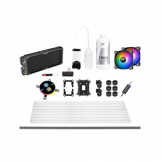 Thermaltake Pacific C240 DDC Hard Tube Water RGB Liquid Cooling Kit