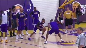 Open Court - Kobe Bryant Defensive Drill/Conditioning...