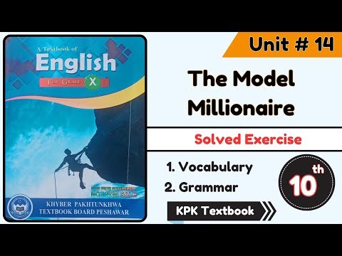 Class 10 The Model Millionaire Exercise | Chapter 14 The Model Millionaire Exercise
