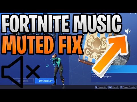 How To Fix Fortnite No Music Sound in Lobby - Fortnite Lobby Music Not Working/Not Playing Fix