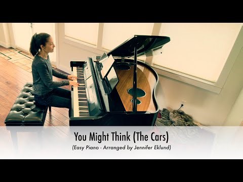 You Might Think (The Cars) Easy Piano Sheet Music (Arranged by Jennifer Eklund)
