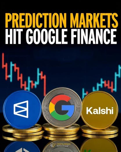 🔥 JUST IN: Google Finance added Polymarket and Kalshi prediction data. Follow @cointelegraph for more #crypto insights. | Cointelegraph