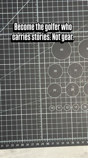 This is the part no one gets to see. The moment where a raw block becomes a relic. Where navy blue dollaro leather meets the Blue Blood die and suddenly you're not holding a ball marker anymore. You're holding a signal. Every machines edge. Every laser precision cut leather inlay is a reminder of who you are on the course. Not a follower. Not another guy with a plastic marker he got for free at the pro shop. You're the golfer who shows up with intent. With taste. With a story in their pocket tha