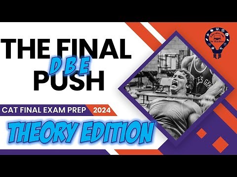 The Final Push | Grade 12 | DBE | CAT Theory Final Exam Prep - Section A