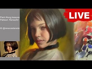Mastering Portrait Painting: A Step-by-Step Guide with Color Theory Tips - Natalie Portman