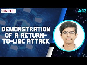 #13 Demonstration of a Return to Libc Attack | Information Security 5 Secure Systems Engineering