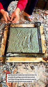 Casting a Concrete Box Culvert | Heavy Construction Process