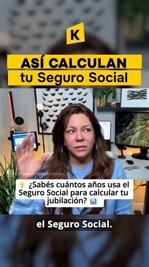 💬 ASÍ CALCULAN SU SEGURO SOCIAL 💬 Su cheque no se decide al azar… hay un cálculo detrás que muchos desconocen. Guarde este video y compártalo con quien quiera entender cómo se define su pago. #SeguroSocial #BeneficiosSSA #Jubilación #KatMartz #EducaciónFinanciera #RetiroInteligente #COLA2026 #PlanificaciónFinanciera #DineroInteligente | Kat Martz Seguro Social