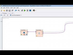How to loop through files in RapidMiner - Data Mining