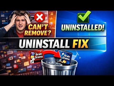how to Brain drama puzzle launcher uninstall