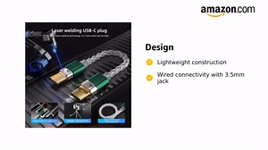 Headphone Amplifier[Hi-Res Audio Certified] Portable USB DAC Amps with 4.4mm and 3.5mm Dual Outputs Supports PCM 768kHz/DSD256 High Resolution Lossless for Smartphones/PC/Laptops