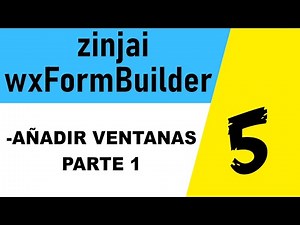 Crea tu programa C++ con Zinjai y WxFormBuilder - Guia Básica 5 (CAP 1)