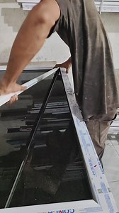 135K views · 1K reactions | Installation process of GB Upvc sliding window #Building #Trending #Diy #craft #content #reels #virals #fyp | Yusran partisi alumenium& kaca | Facebook