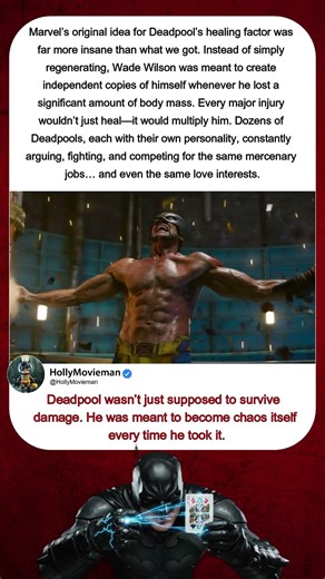 #trend Marvel's Original Deadpool Concept is INSANE 🤯 #deadpool #marvel #comics #mcu