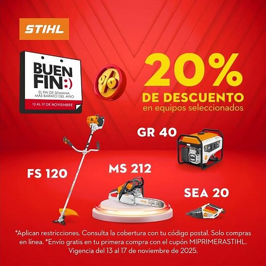 Buen Fin 2025| STIHL MÉXICO