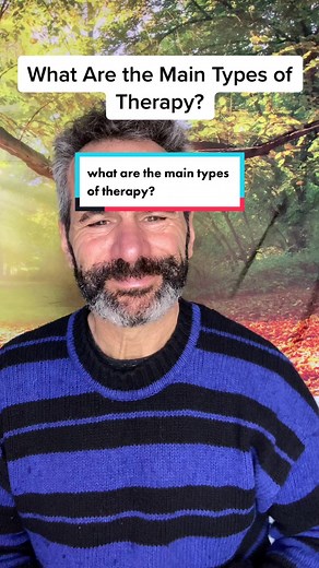 What are the main types of therapy? these are just the main ones, there are so many others out there! #Counselling #counseling #psychotherapy #therapy #mentalhealth #wellbeing #cbt #personcentred #psychodynamic #integrative #pluralistic #mickcooper #typesoftherapy #therapytiktok #therapytok #therapist