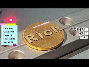 Coins Engraving | Fiber Laser Engraver Machine Settings