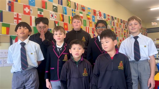 Today our students joined Round Square schools across the world to celebrate World Hello Day 🌍 To mark the occasion, they shared greetings in a lovely variety of languages spoken within the Hutchins community, including palawa kani, English, Korean, Thai, French, Singhalese, Mandarin and Ukrainian. The video highlights not only our vibrant linguistic diversity but also the friendly spirit that makes our community so welcoming. Thank you to the students who took part in this global initiative, s