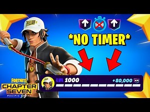 NO TIMER *XP MAP* IN Fortnite CHAPTER 7 SEASON 1 How TO LEVEL UP FAST ! (FARM & LEGIT XP MAP)