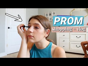 Junior prom dress shopping + vlog!