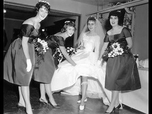 1960's Wedding Dress Fashion!
