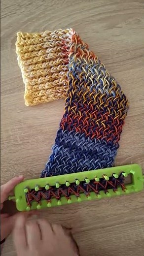 Knitting loom for beginners step by step