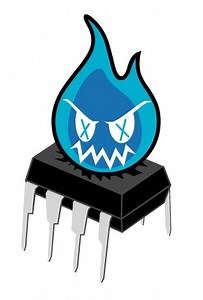 The magic blue smoke monster :)