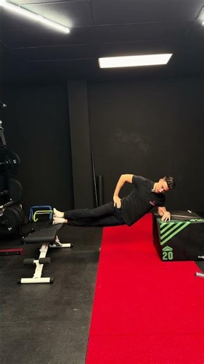 Elevated Side Plank Dip