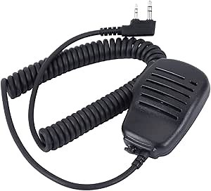 Walkie Talkie Speaker Mic for Baofeng BF-F8HP BF-F9 UV-82 UV-82HP UV-82C UV-5R UV-5R5 UV-5RA UV-5RE UV-5X3 Two Way Radio Microphone