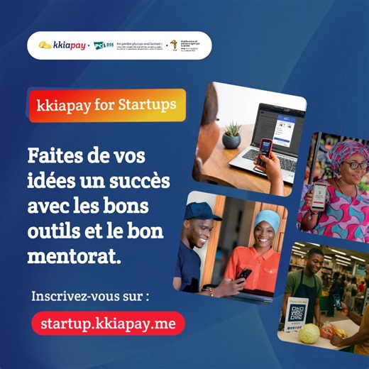 Les startups ont besoin des bons outils pour transformer leurs idées en succès durables, et KKiaPay les accompagne dès les premières étapes. 👉 Rejoignez le programme kkiapay for Startups et inscrivez-vous dès maintenant sur startup.kkiapay.me #kkiapay #kkiapayForStartups #StartupBenin #Entrepreneuriat #Innovation #FintechAfrica | KKiaPay