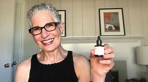 7.8K views · 78 reactions | Cynthia Sitcov has some interesting Boom tips for you. This 65-year-old “slow fashion” advocate and influencer lives in Virginia, and is an active swimmer. Cynthia uses Boom to care for and protect her dewy skin and silver hair. Watch this video to see how she uses Boom Clean, Boom Scrub and Boomsilk in unique ways. #proage #skincare #brandambassador #wellness #tips | BOOM Beauty | Facebook