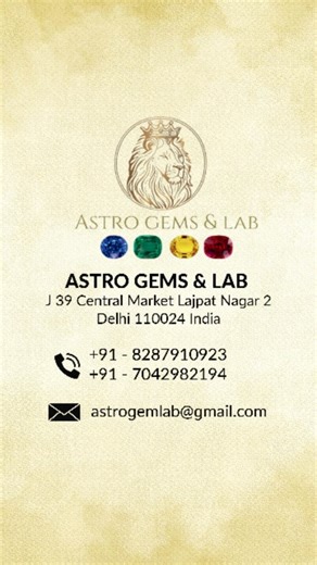 Aligned with the stars ✨ Astro Gems & Lab at Nakshatra 2026 — where cosmic wisdom meets timeless gemstones. #AstroGemsAndLab #Nakshatra2026 #Astrology #GemstoneEnergy #AstroStall [Astro gems & Labs, pragati maidan, exhibition, gemstones, astrology] | Gems Empire