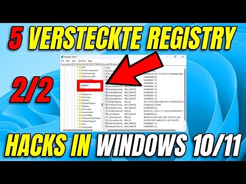 5 Registry Hacks, die dein Windows auf ein neues Level heben! 🚀 Teil 2